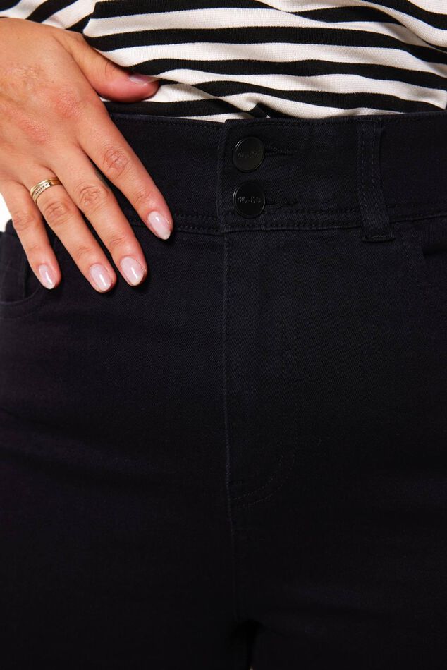 Dames Shaping Skinny Jeans Sculpts Capri Lengte Ms Mode