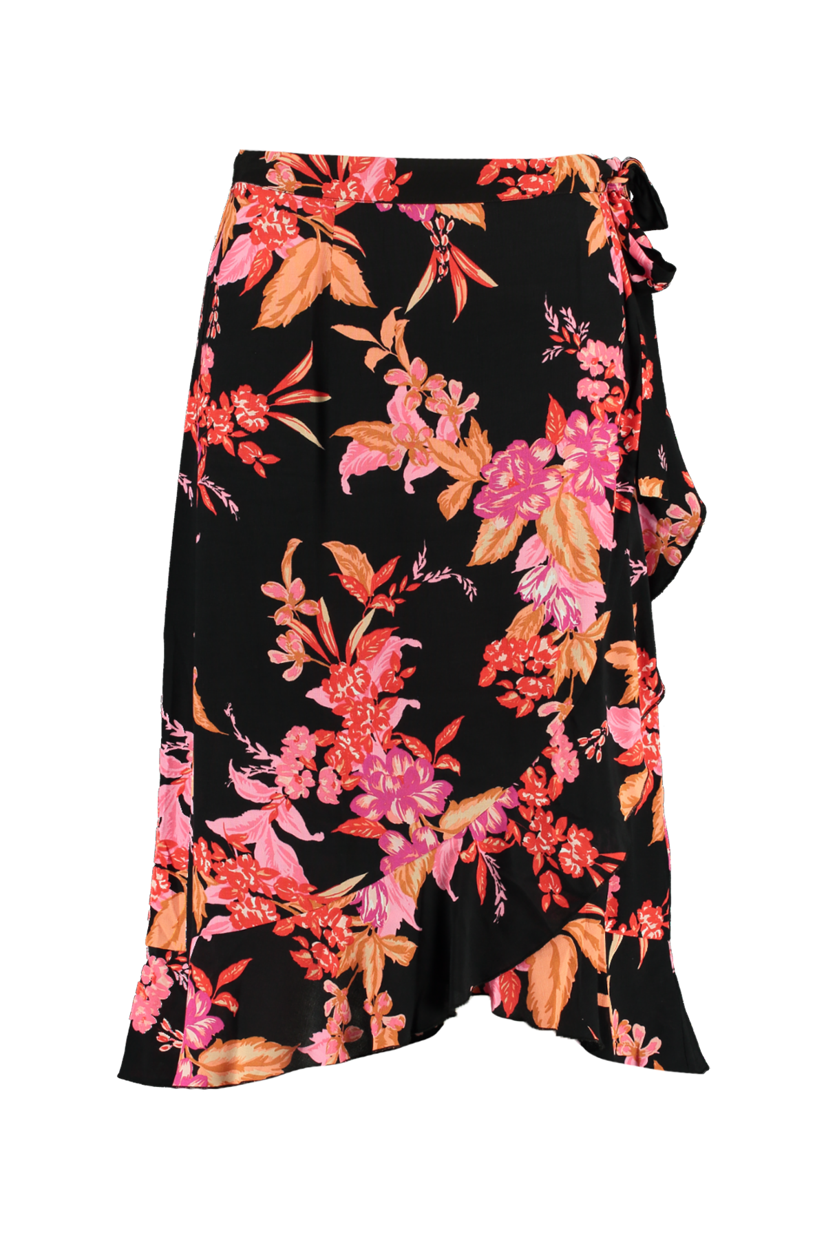 Dames Wikkelrok met bloemenprint bij MS Mode®