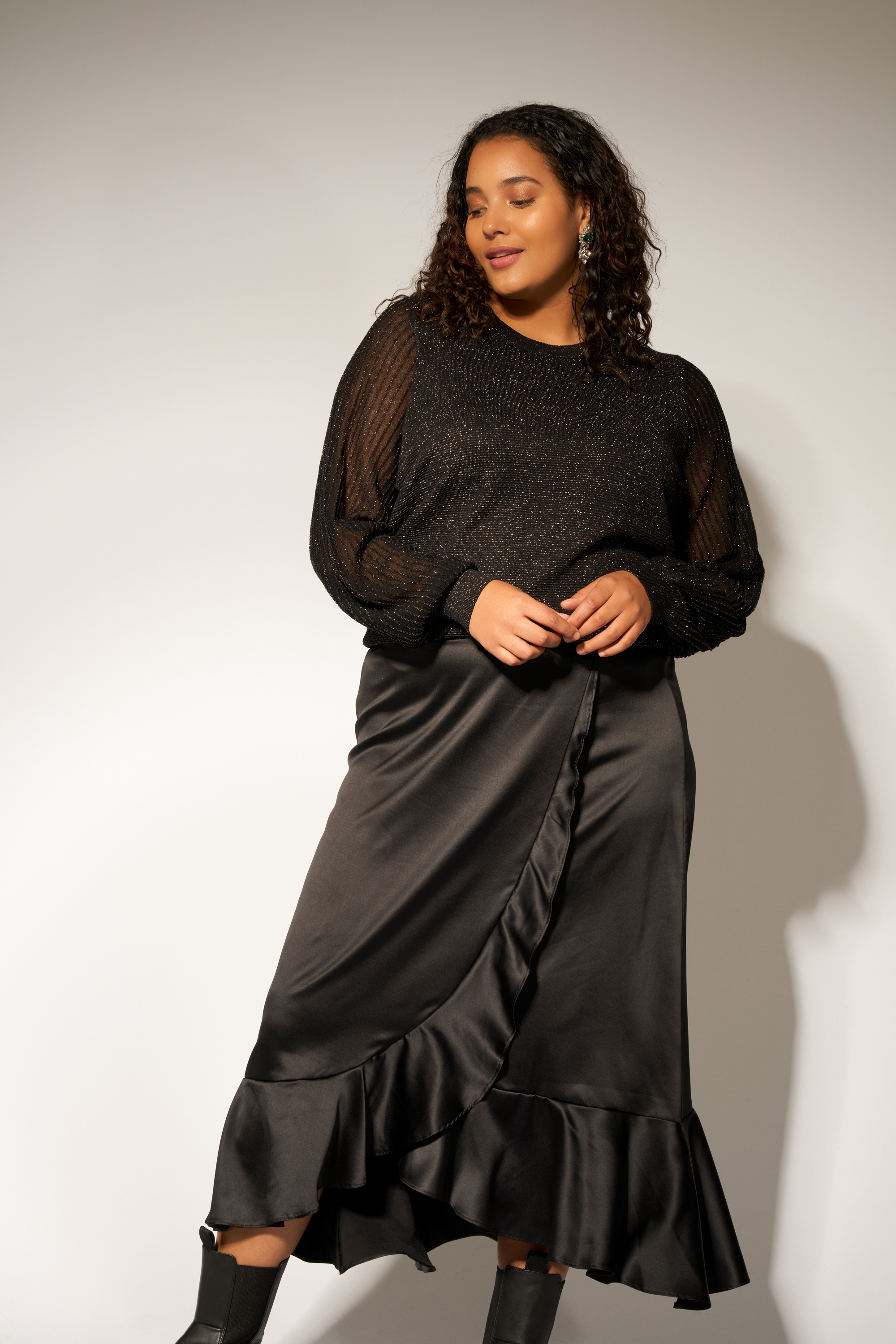 Dames Rok met volant | MS Mode